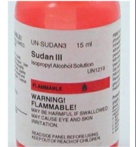 Tinción de Sudan III